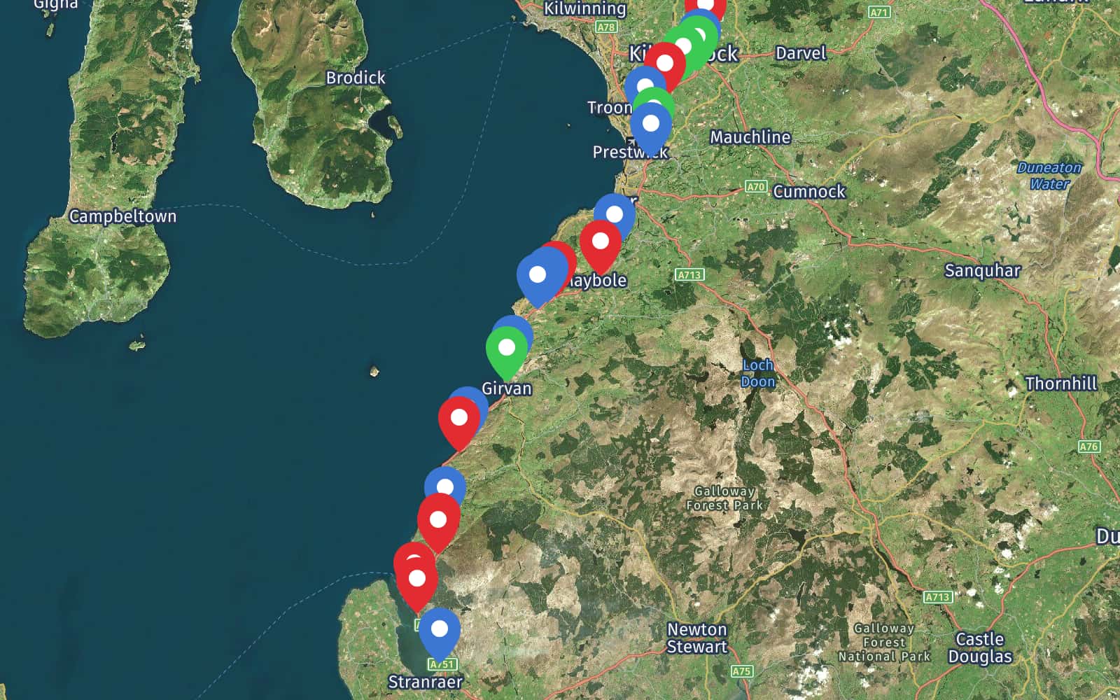 A77 South-West Unit by Amey2020 · MapHub