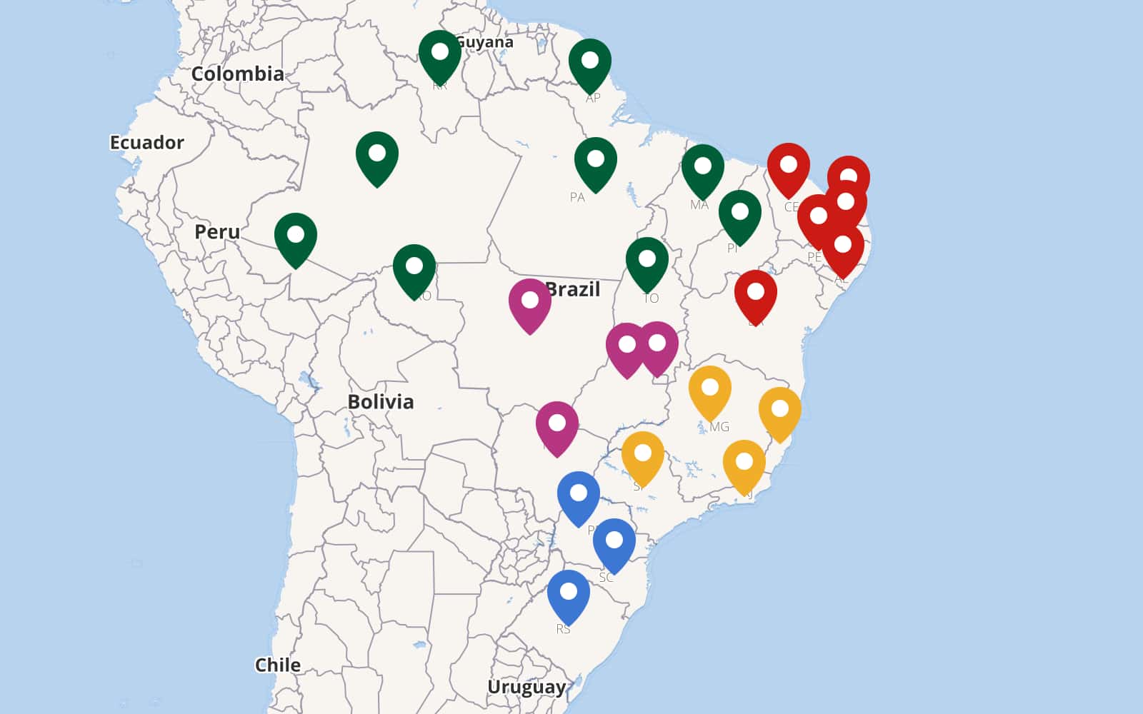 Mapa Musical by giovanna-amorim · MapHub