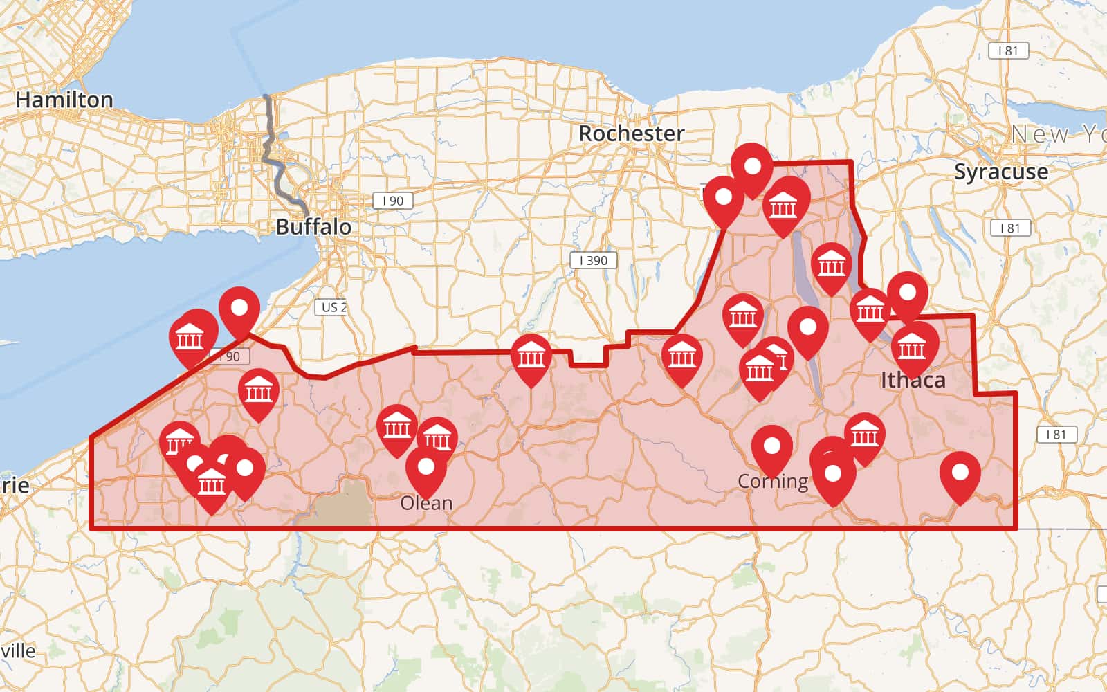 Where's Reed? by vaughngolden · MapHub