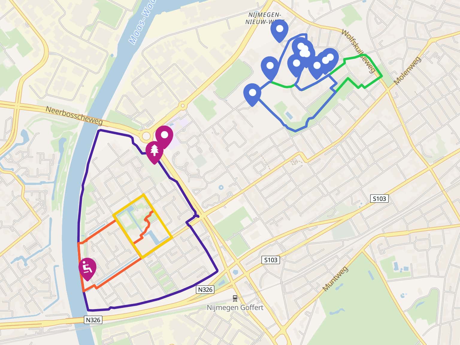 IPL wandelroutes by LuxSelene · MapHub