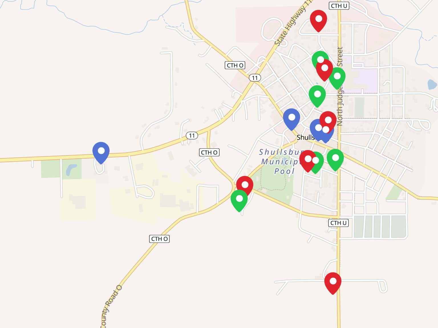 Light Up Shullsburg! by advanceshullsburg · MapHub