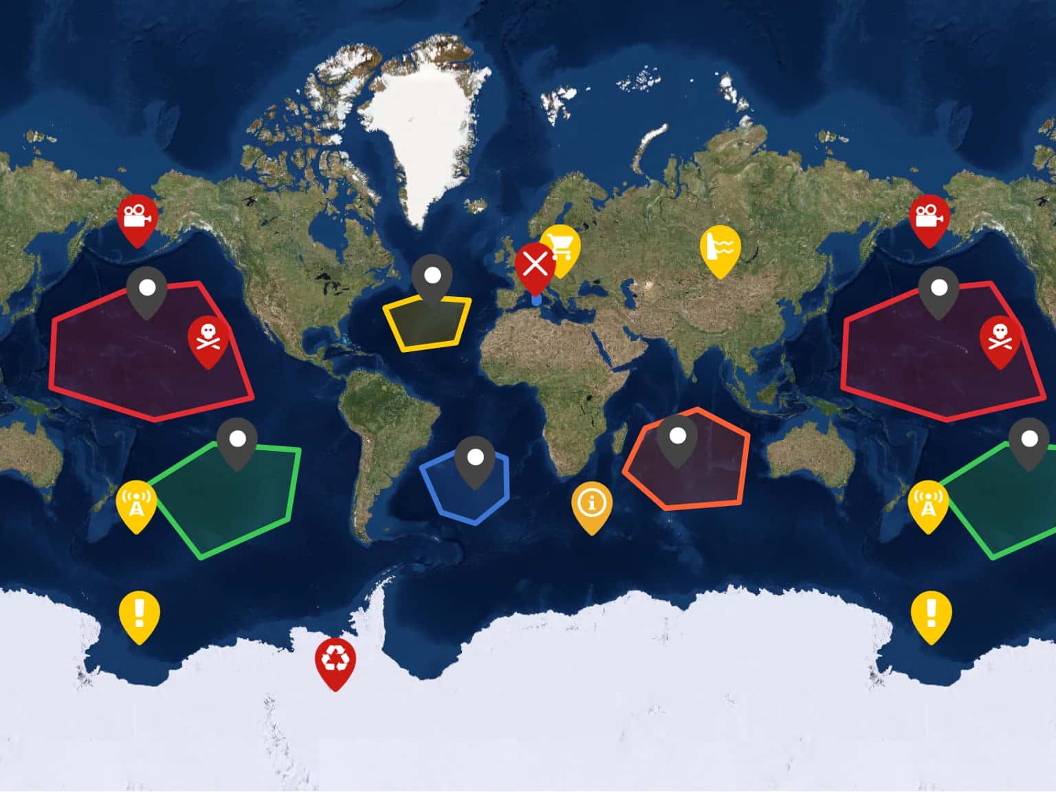 The Garbage Patch State Sara e Letizia by emanuelenico · MapHub
