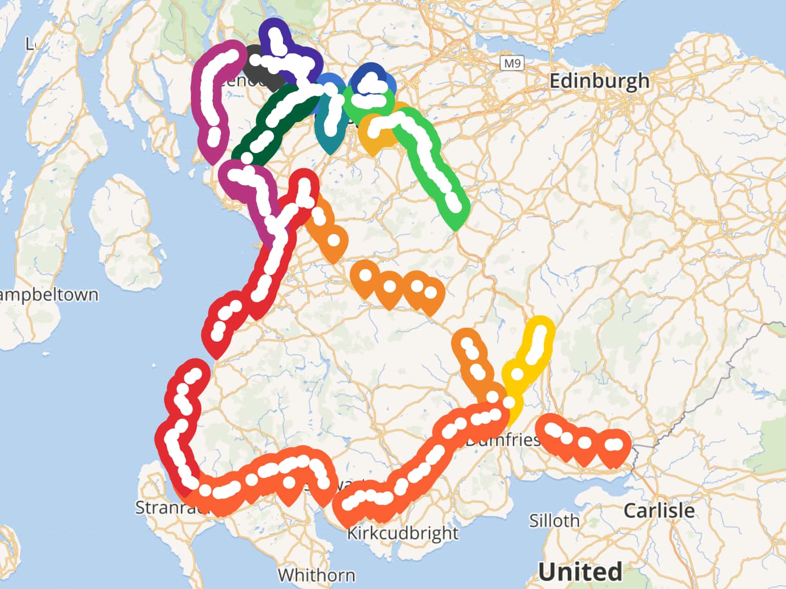 Deer Collision Map by Amey2020 · MapHub