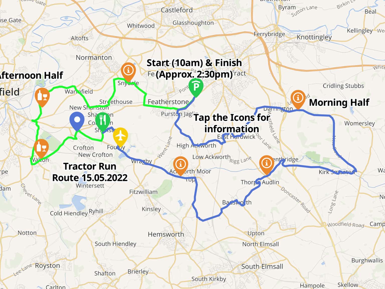 Tractor run 22 by timothy-1 · MapHub