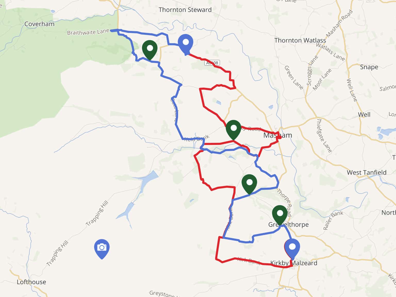 Nidderdale Tractor Road Run 2022 by RyanAtkinson · MapHub