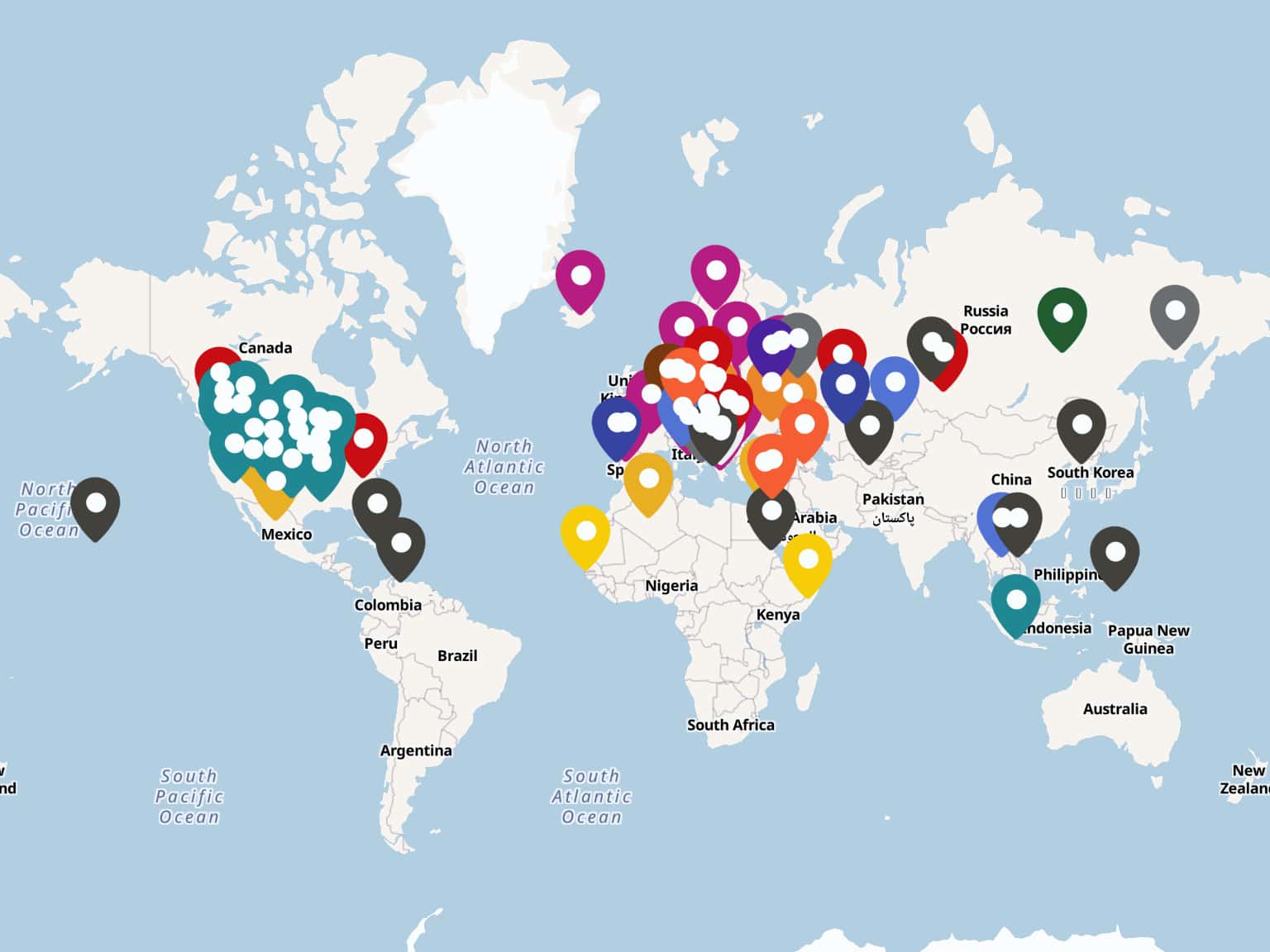 Ets2 Ats interactive map by MlodySuchy08 · MapHub