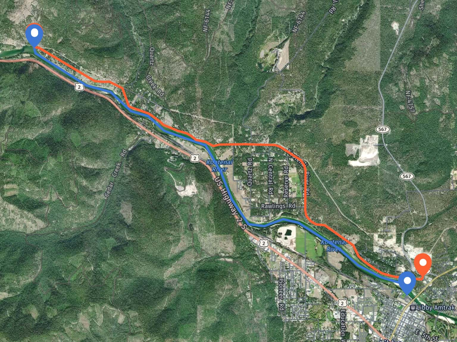 KVTri Paddle/Pedal Map by jlampton · MapHub