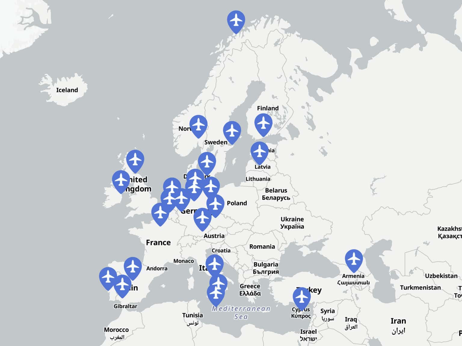 Europe by krolli · MapHub