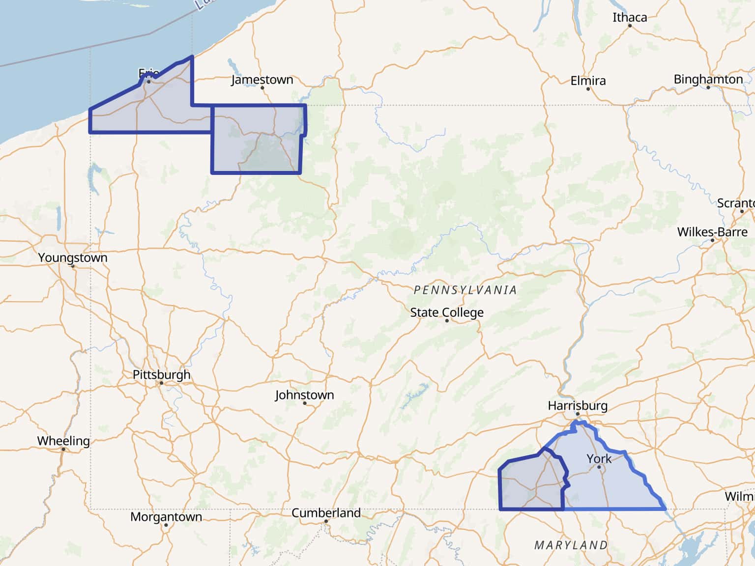 PA TOW Map by PACFAmaps · MapHub