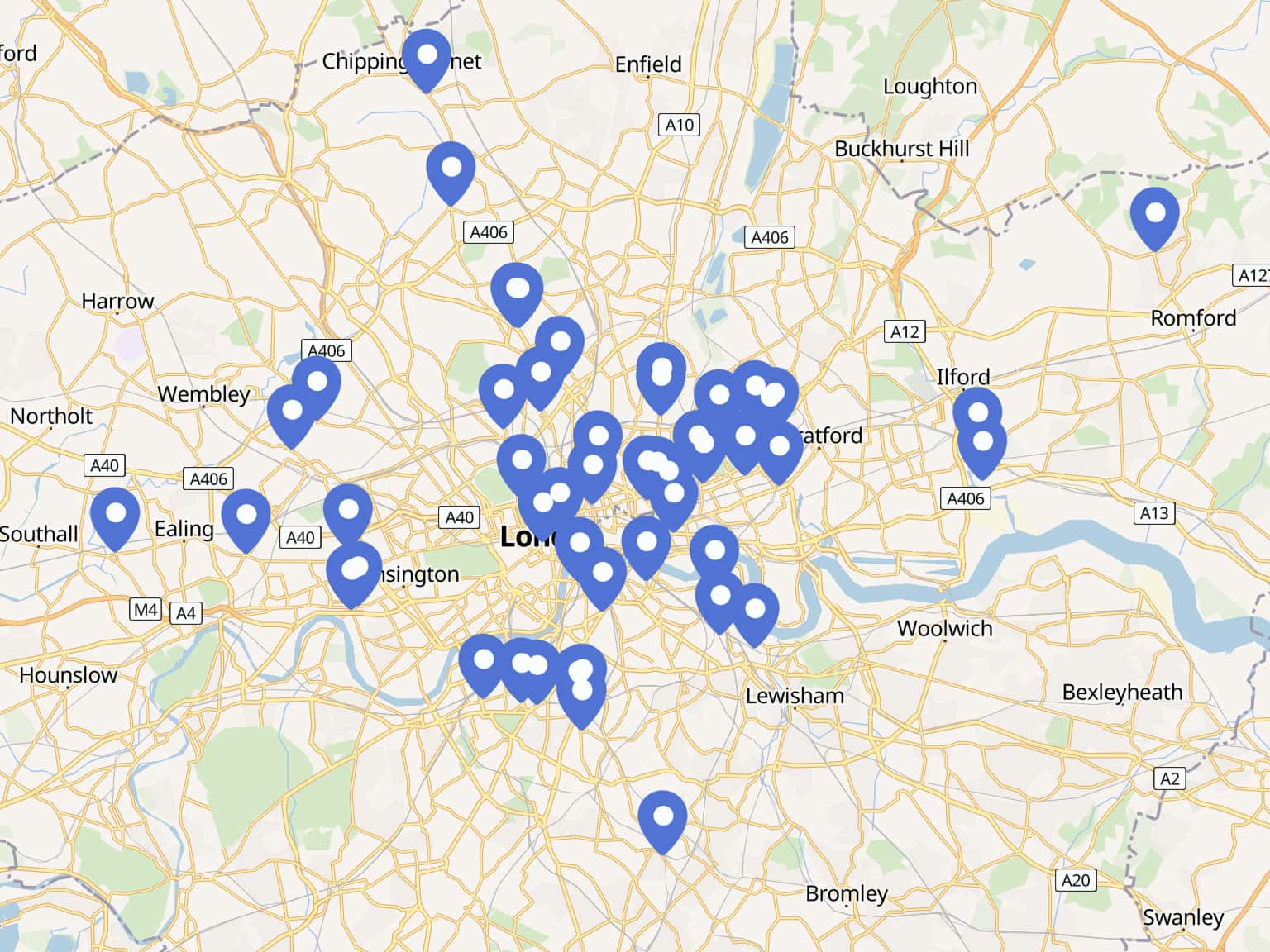 Poetry Map by FB · MapHub